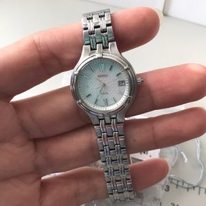 Seiko | Accessories | Seiko Solar Water Resist 3m Hardlex Crystal Watch ...